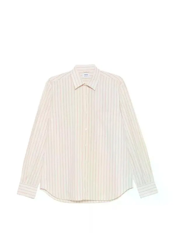 Aspesi Vertical-stripe Long-sleeve Shirt