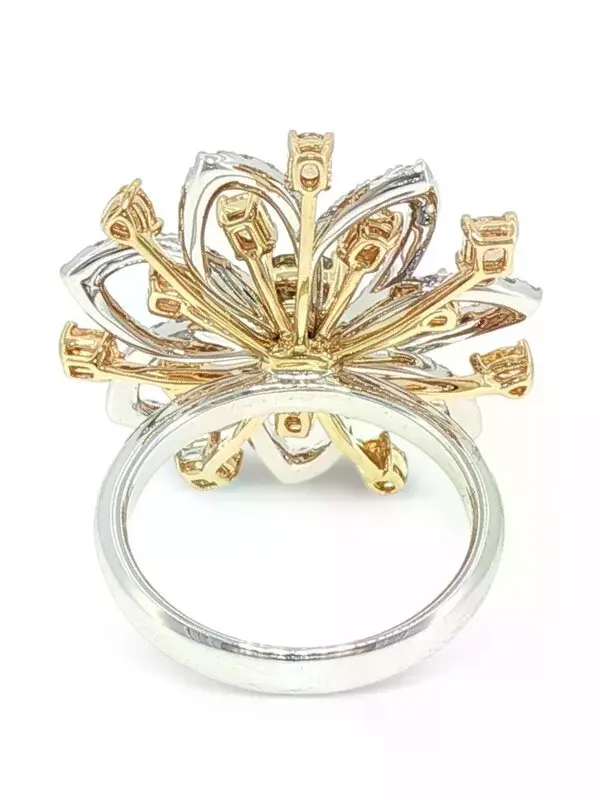 HYT JEWELRY Floral Diamond Ring