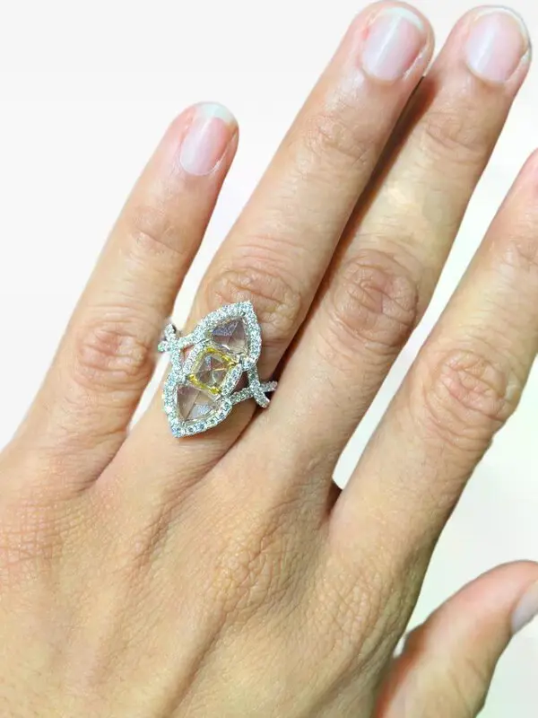 HYT JEWELRY Cocktail Diamond Ring