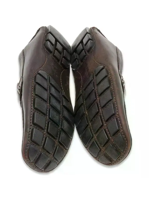 LOUIS VUITTON Monte Carlo Leather Loafers