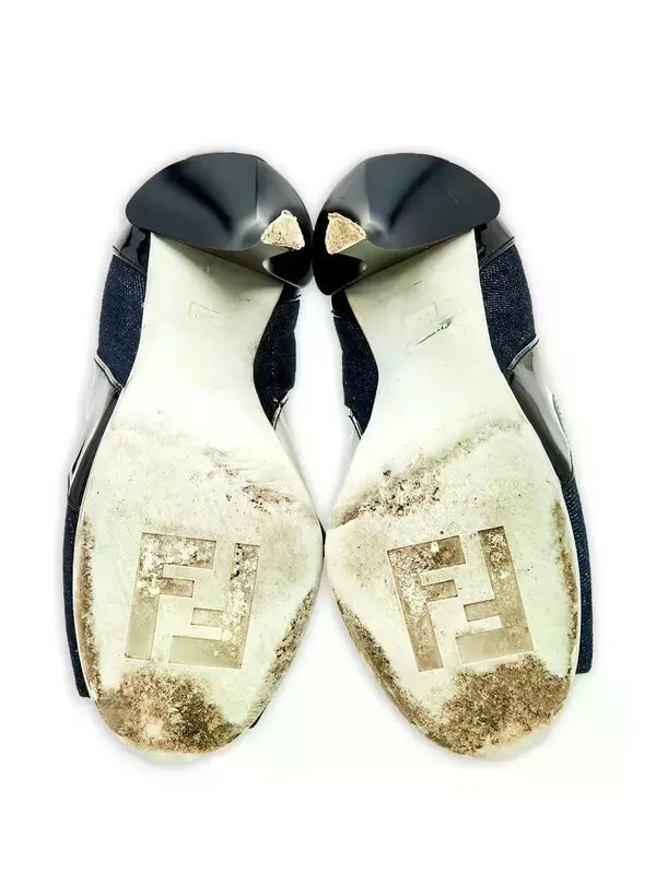 Fendi Peep-toe Ankle Boots