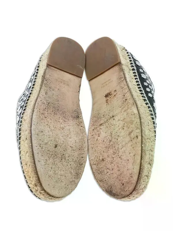 ALEXANDER WANG Studded Zip-fastening Espadrilles