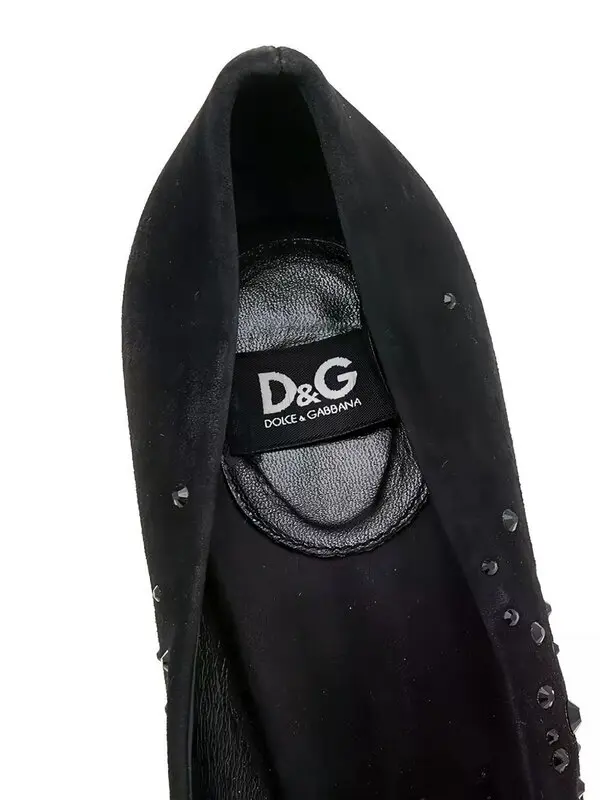 Dolce & Gabbana Embellished Peep-toe Pumps