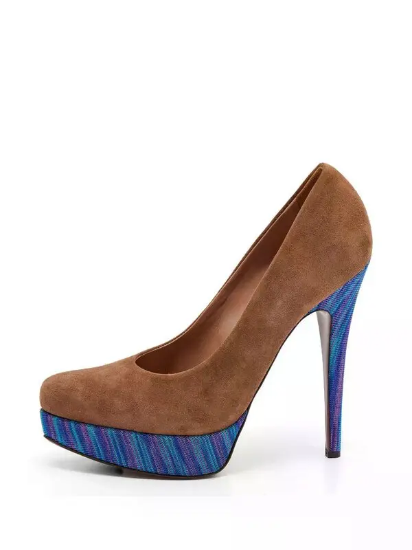 Missoni Knit Platform Pumps