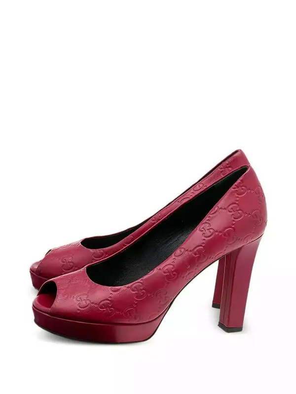 Gucci Peep-toe Platform Pumps