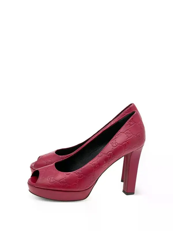 Gucci Peep-toe Platform Pumps