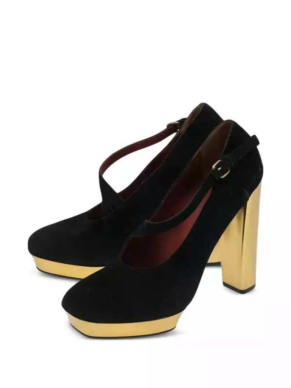 Marc Jacobs Suede Platform Pumps