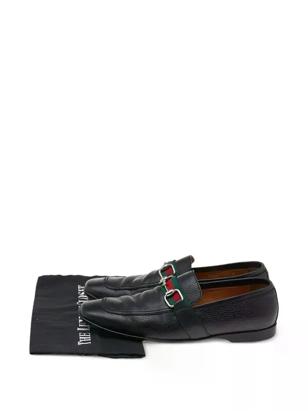 Gucci Horsebit Detail Loafers