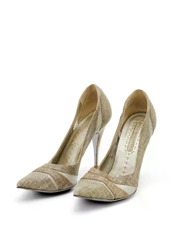 Stella McCartney Pointed-toe Mesh Pumps