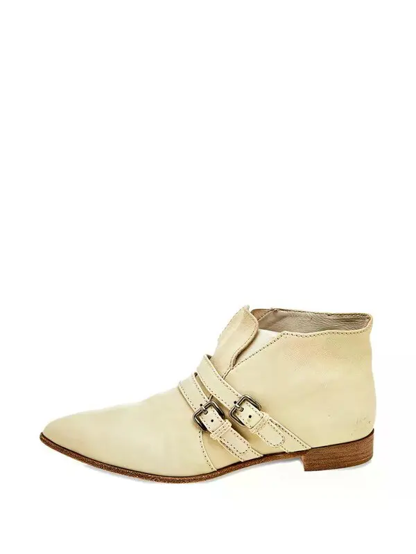 Miu Miu Buckled Strap Ankle Boots