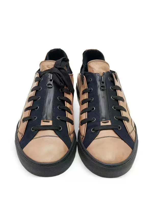 Valentino Garavani Zip-detail Low-top Sneakers