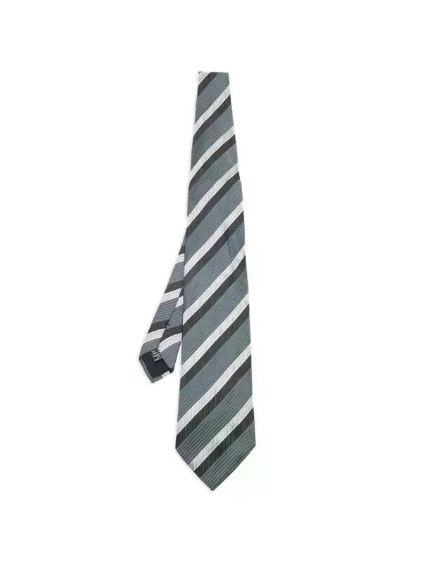 BOSS Striped Silk Jacquard Tie