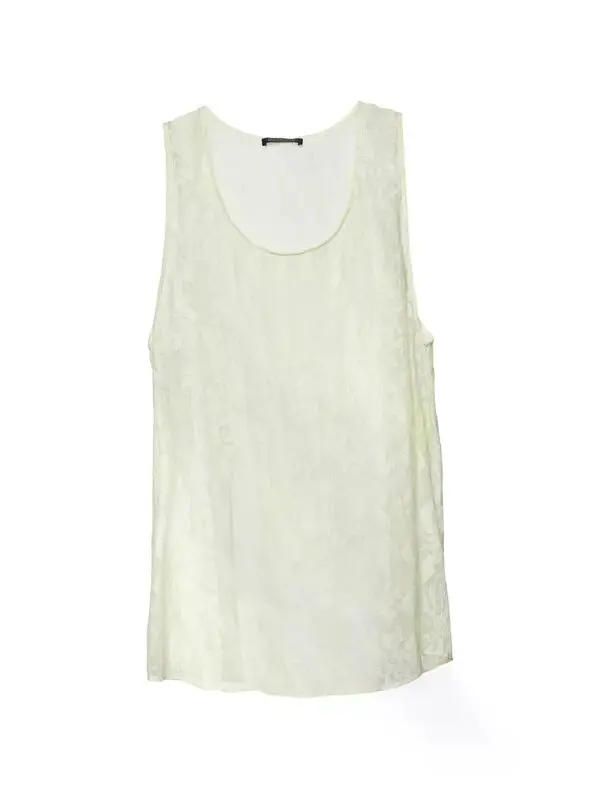Balmain Harlequin Jacquard Tank Top