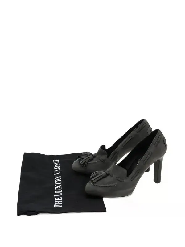 TOD'S Suede Pumps With Tassel Detail