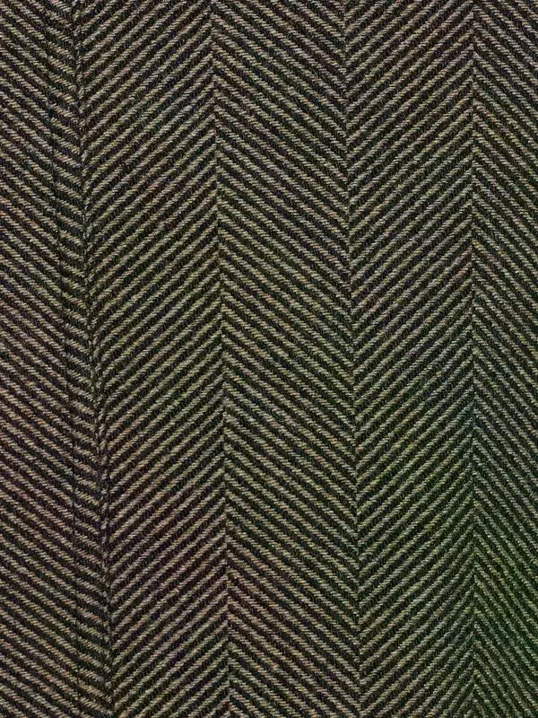 Giorgio Armani Herringbone Pattern V-neck Button-front Sweater