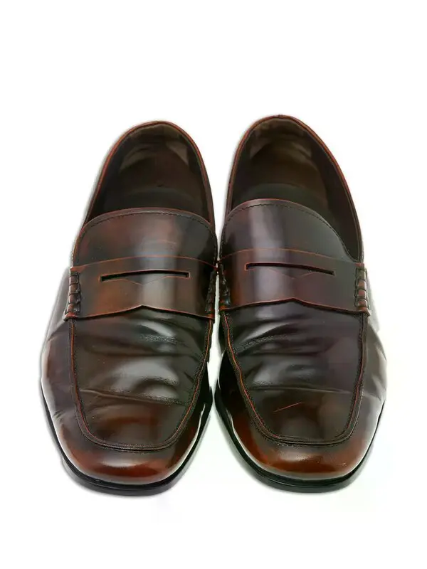 TOD'S Penny Leather Loafers