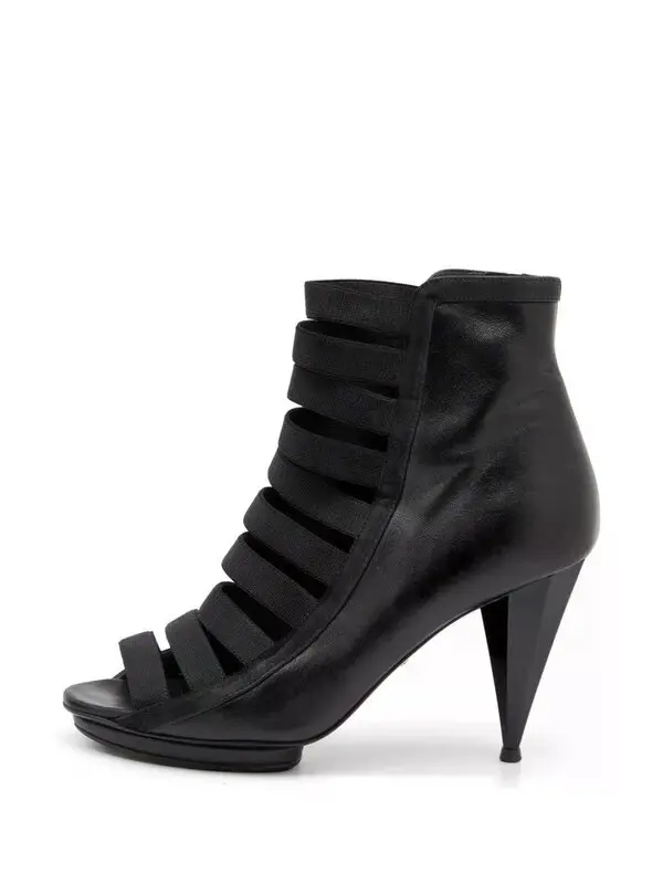 Gucci Isadora Gladiator Ankle Boots - Black