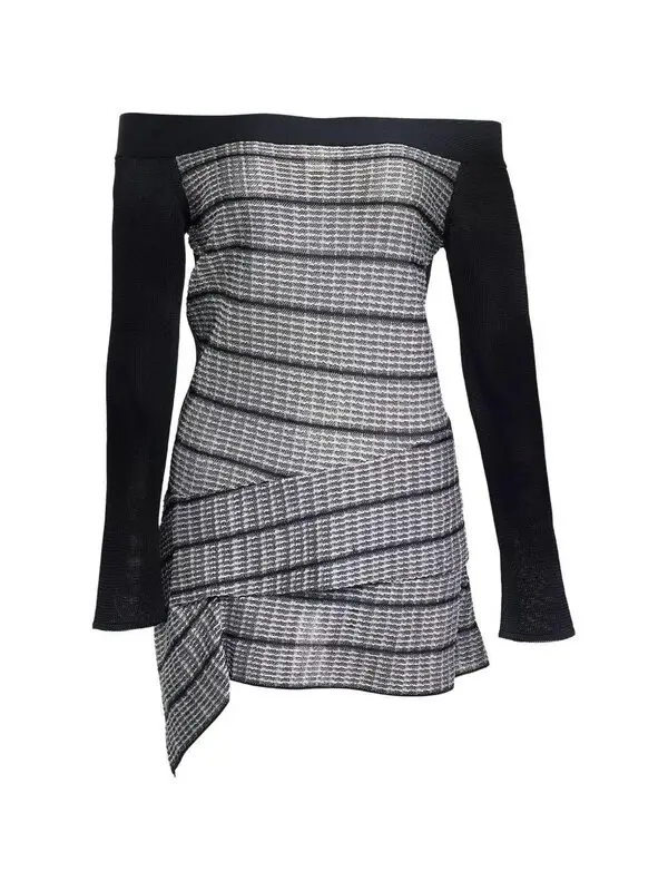Roland Mouret Off-shoulder Knitted Blouse