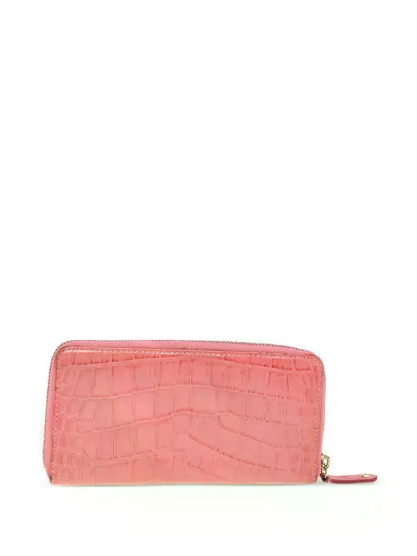 COACH VINTAGE Croc-embossed Wallet
