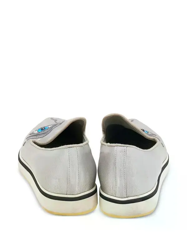 NICHOLAS KIRKWOOD Iris Eye-motif Slip-on Loafers
