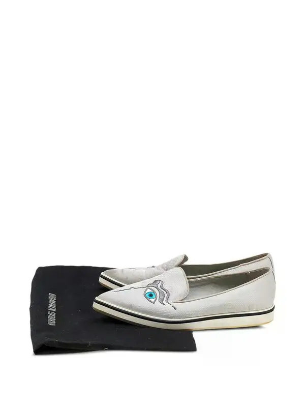 NICHOLAS KIRKWOOD Iris Eye-motif Slip-on Loafers