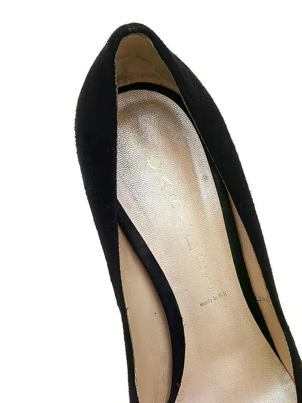 Casadei Chain-embellished Block-heel Pumps