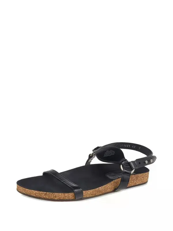 Gucci Hysteria Crest Flat Sandals