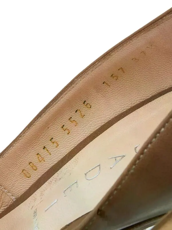 Casadei Platform Leather Pumps