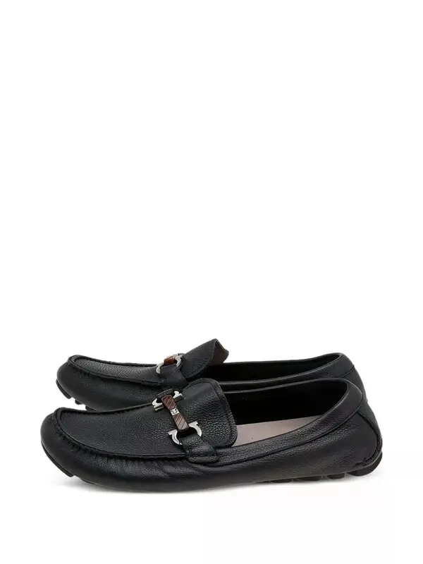 FERRAGAMO Gancini Bit Slip-on Loafers