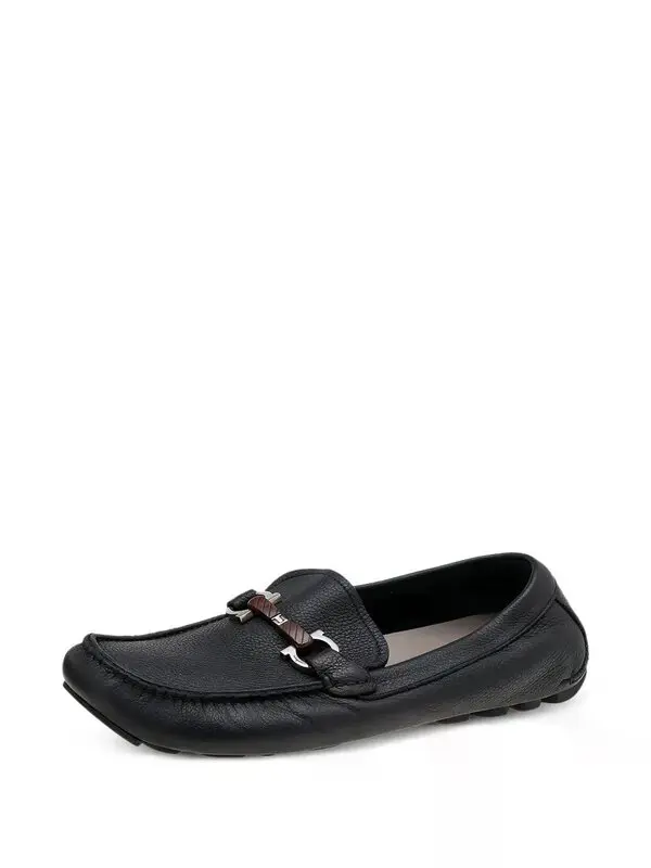 FERRAGAMO Gancini Bit Slip-on Loafers