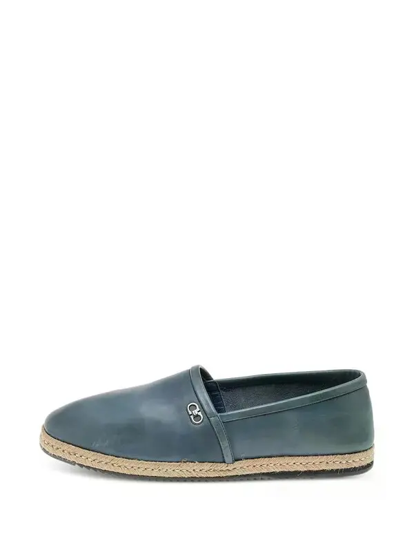 FERRAGAMO Logo Detail Slip-on Espadrilles