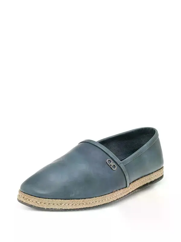 FERRAGAMO Logo Detail Slip-on Espadrilles