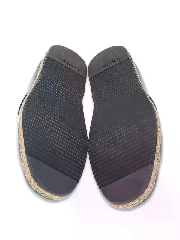 FERRAGAMO Logo Detail Slip-on Espadrilles
