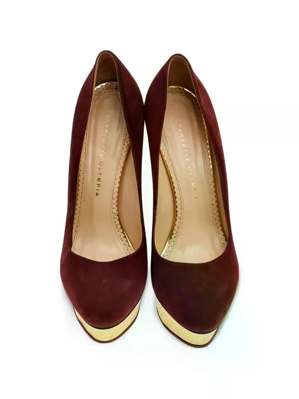 CHARLOTTE OLYMPIA 155mm Dolly Platform Heeled Pumps
