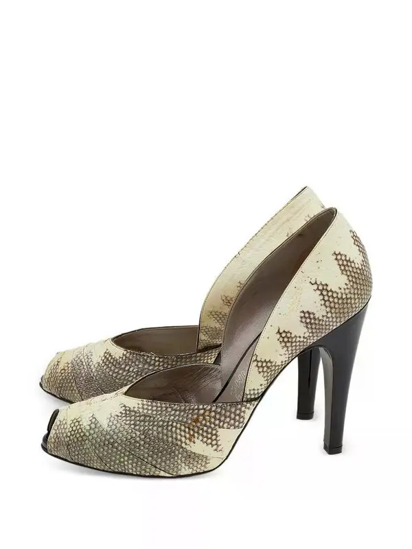 FERRAGAMO Peep-toe Pumps