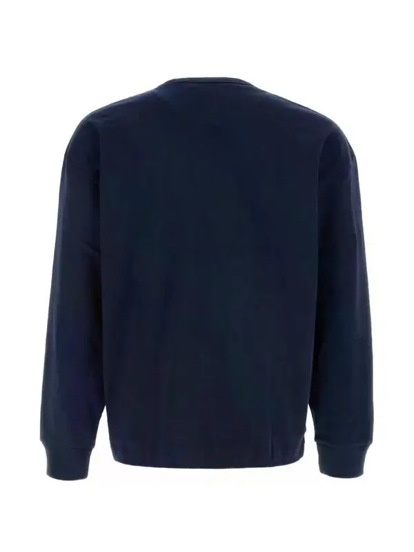 Polo Ralph Lauren Logo-embroidered Long-sleeve T-shirt - Blue