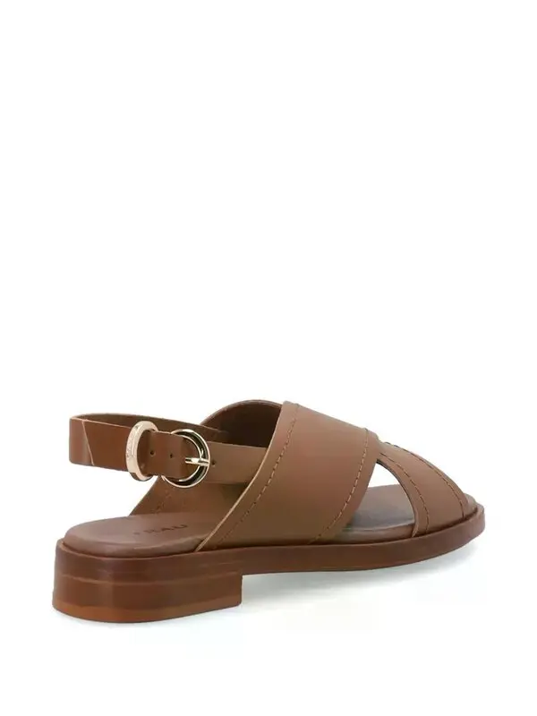 FRAU Crossover-strap Buckled Sandals