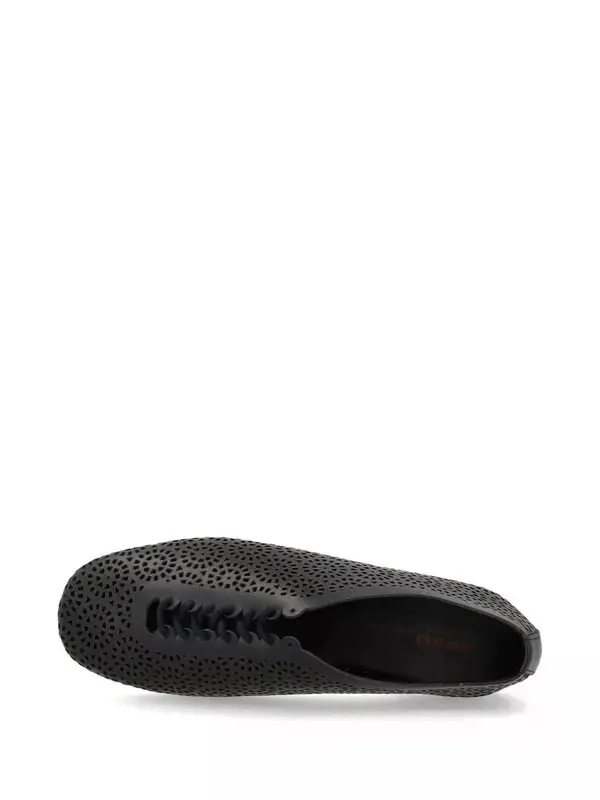 FRAU Perforated Leather Lace-up Shoes