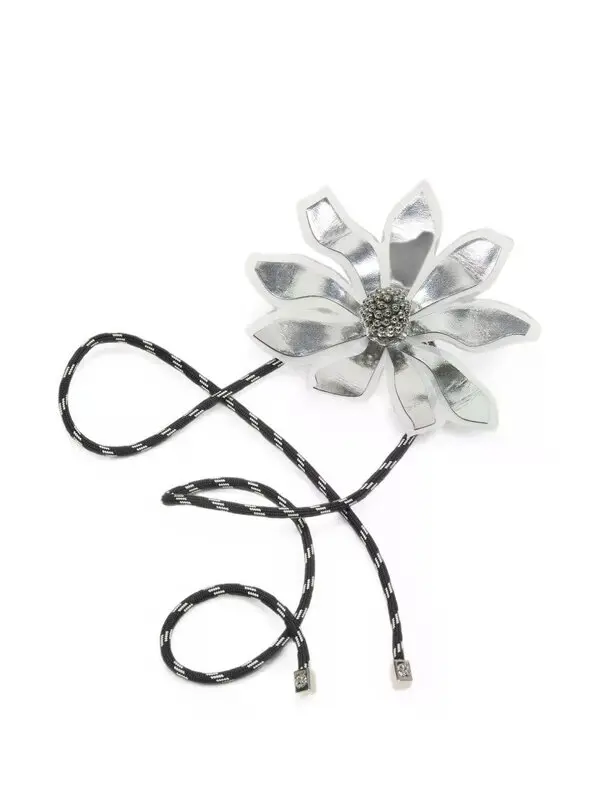 Dorothee Schumacher Flower-appliqué Cord Belt