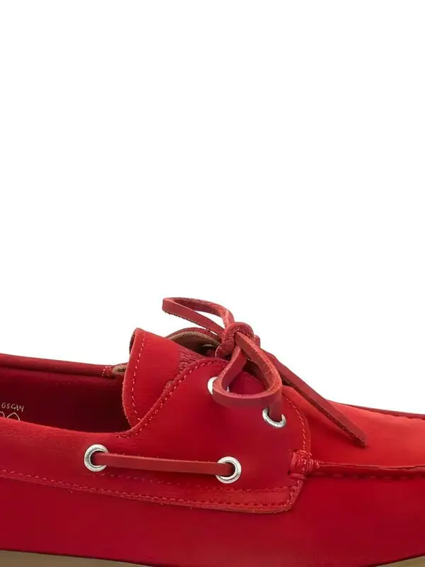 POSA Suede Lace-up Loafers