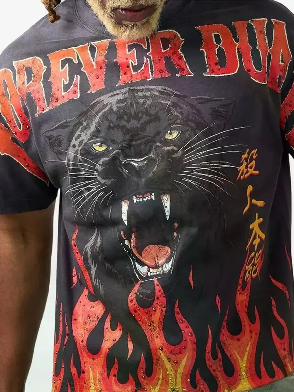 DUAA Panther-print T-shirt