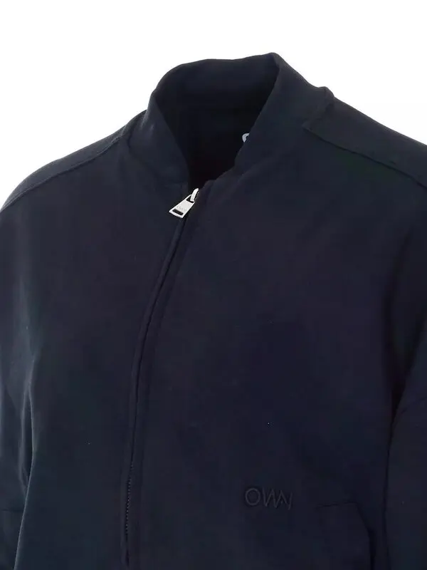 OWN Logo Embroidered Bomber Jacket