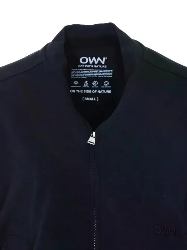 OWN Logo Embroidered Bomber Jacket