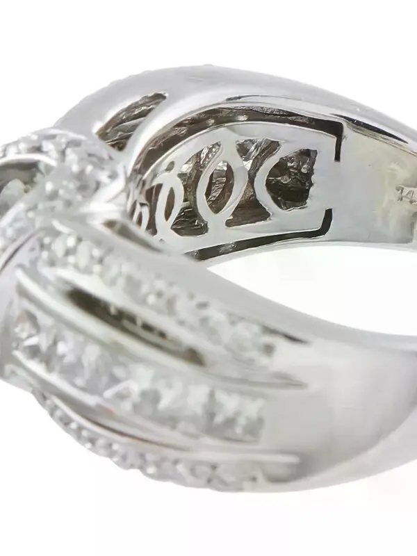 LB EXCLUSIVE 14k White Gold Diamond Ring