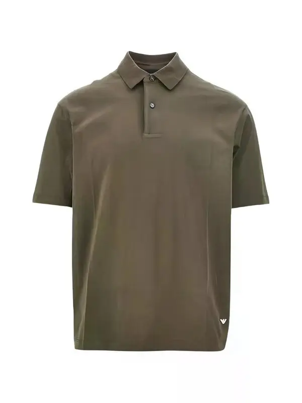 Emporio Armani Short-sleeve Polo Shirt - Brown