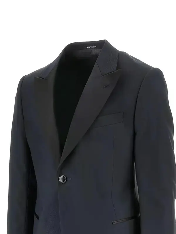 Emporio Armani Peak-lapel Single-breasted Suit