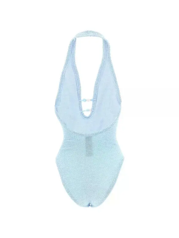 Hunza G Adriana Beaded Embellishment Swimsuit