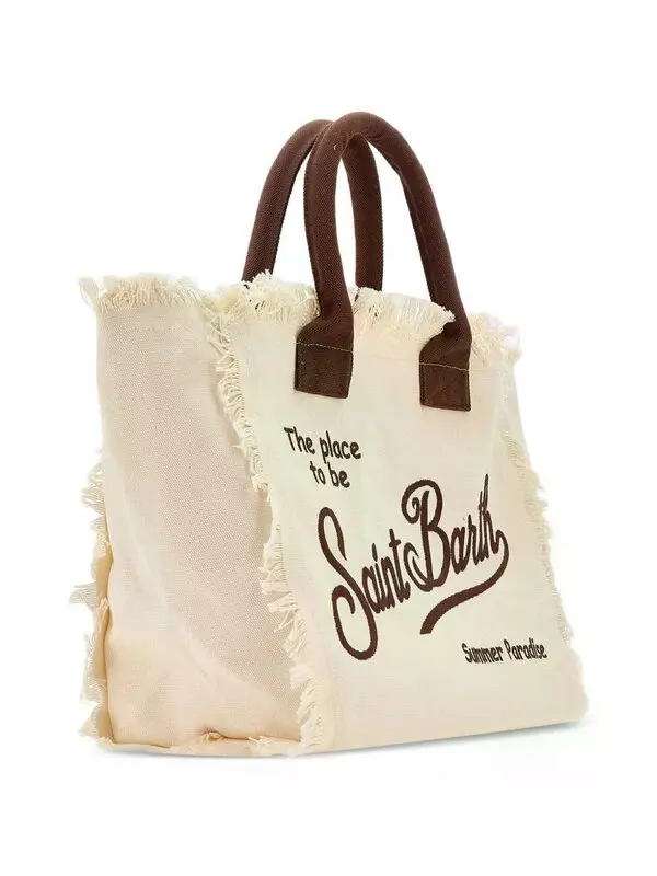 MC2 SAINT BARTH Embroidered Tote Bag