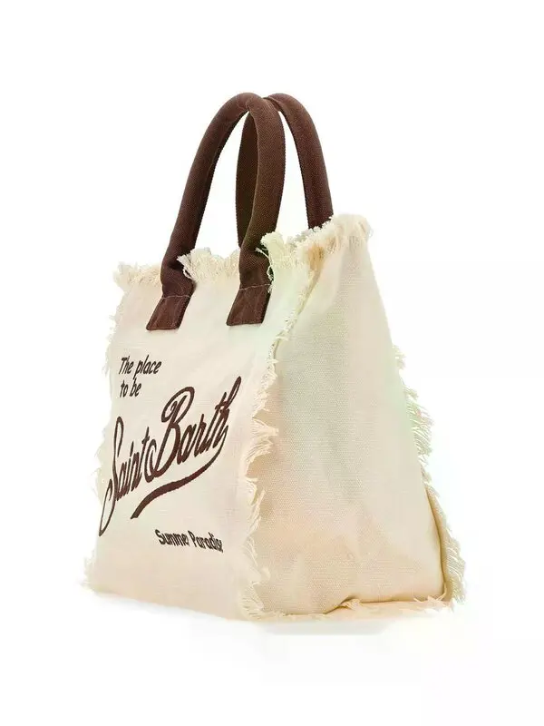 MC2 SAINT BARTH Embroidered Tote Bag