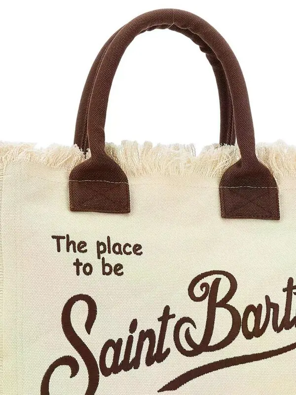 MC2 SAINT BARTH Embroidered Tote Bag